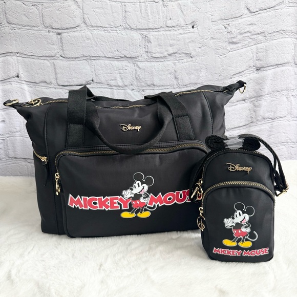 Disney | Bags | New Mickey Weekender Bag And Mickey Phone Crossbody Bag ...